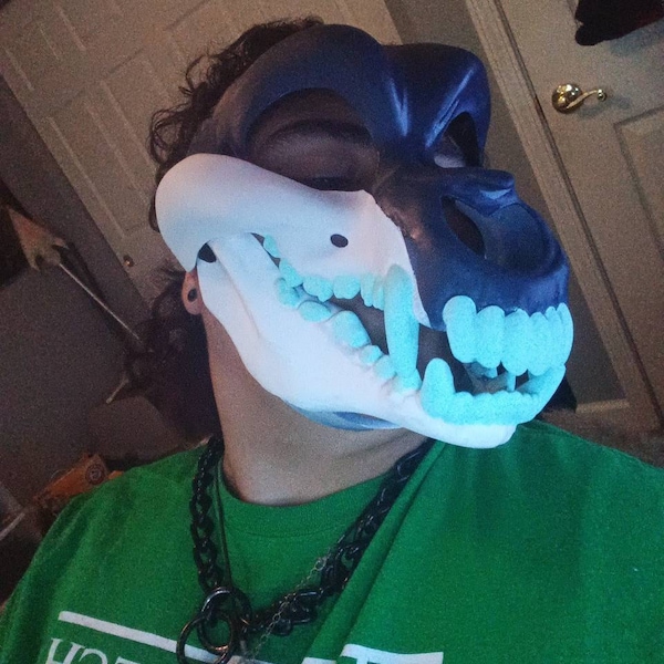 Canine Skull Dog 3D Printed Fursuit Head Base Kit - Etsy