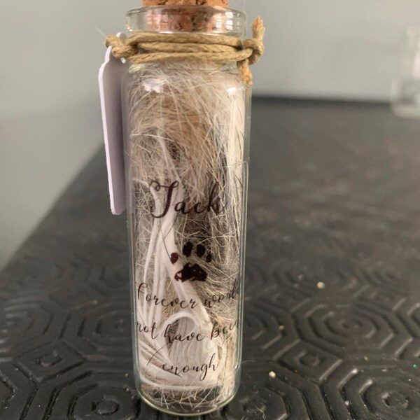 Custom Baby Loss Memorial Mini Jar Bottle, Remembrance, Memory Keepsake ...