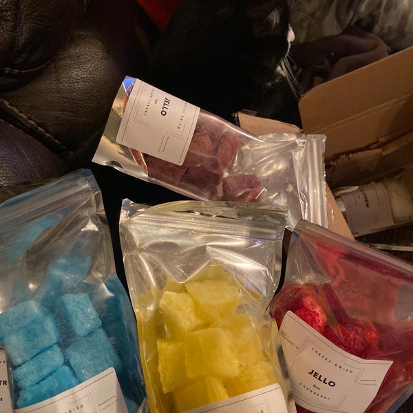 Freeze Dried Sample Pack 8-1oz Bags - Etsy