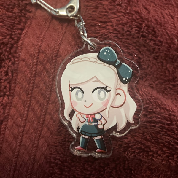 DR 2 Girls Keychains Mahirui Hiyoko Saionji Chiaki Ibuki Nanami Mioda ...