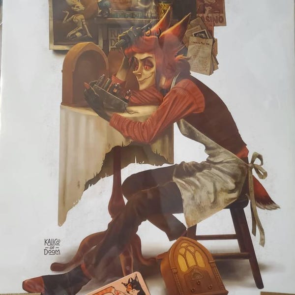 Fluffy Alastor Series - 5”x7” Mini Print SET OF 3 - Etsy