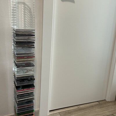 Vintage CD Shelf, CD Stand, Shelf 80s, CD Rack Metal, Vintage Record ...