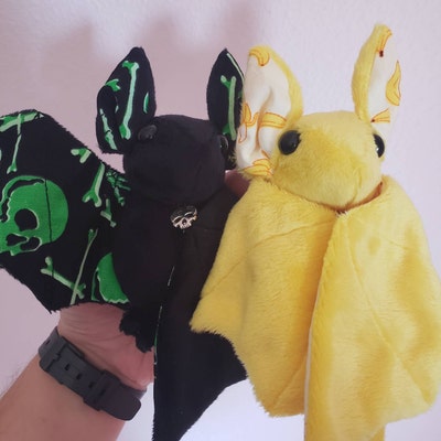 Yellow Banana Bat Plush, Stuffed Animal, Softie - Etsy