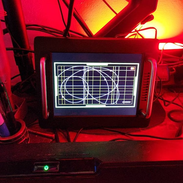 Star Map Video Tactical HUD Animated Digital Display Star Wars Inspired ...