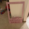 Happy Birthday Photo Prop Frame, Birthday Photo Prop Frame, Birthday ...