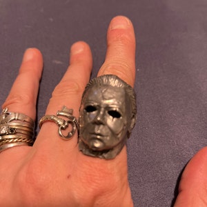 Chucky Horror Ring Halloween Ring IT Skullring Skull | Etsy