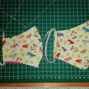 Kids Face Masks PATTERN PDF, Face Mask Sewing Pattern, Adult and Child ...