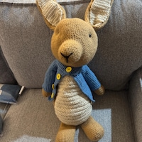 Small - Peter Rabbit Crochet Pattern, Amigurumi Pattern, Amigurumi ...