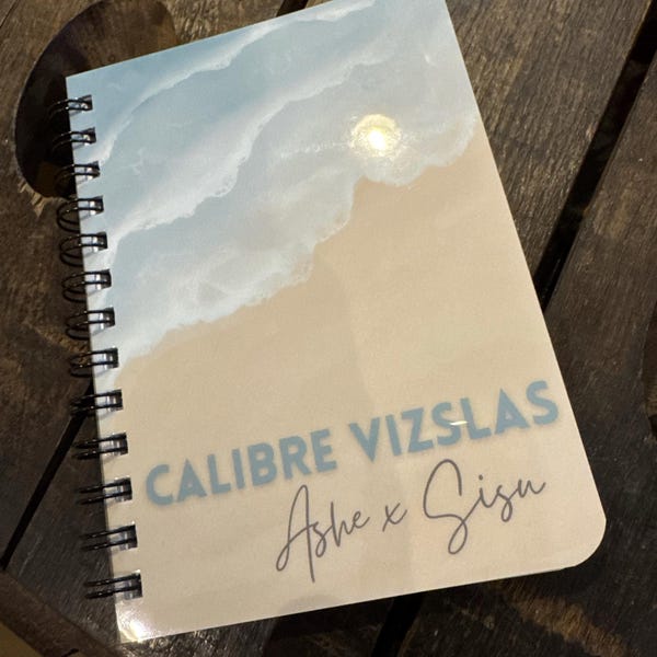 Custom Beach Spiral Notebook, Personalized Beach Wedding Favor, Custom ...