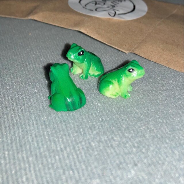 Sea Animals Toys For Kids 200pcs Luminous Mini Frog Garden Decor - Tiny ...