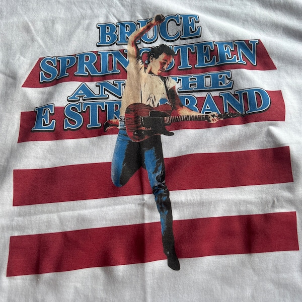 Bruce Springsteen and the E Street Band Crop T-shirt - Etsy