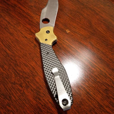 Custom Spyderco Paramilitary 2 Para 3 Titanium Military Studs - Etsy