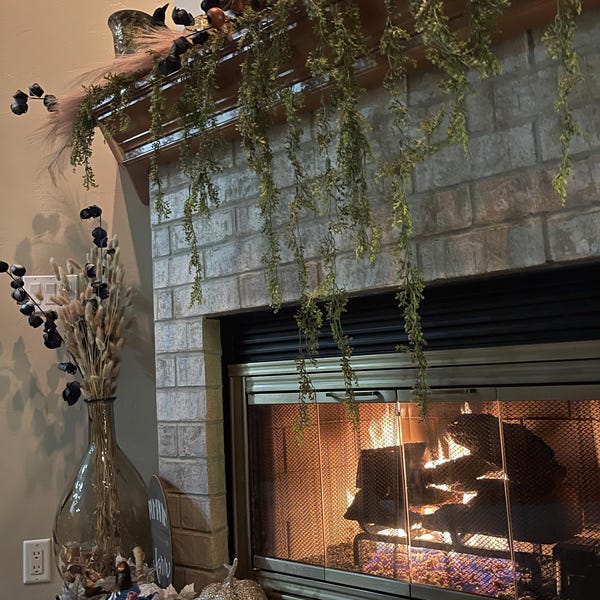 Jasmine Greenery Draping Garland / Backdrop Garland / Home Decor Spring ...