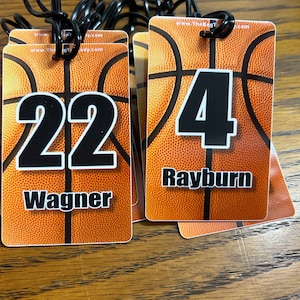 MUSIC Bag Tag Musical Notes Treble Clef Bass Clef Personalized for the ...