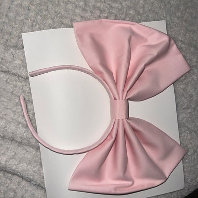 Pink Hair Bow for Women, Large Pink Bow, Pink Bow for Girls, Big Bows ...