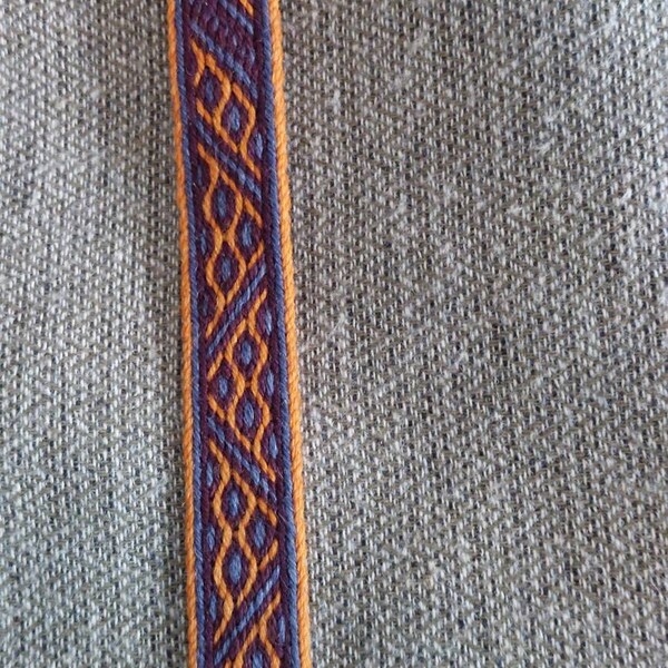 Silk Tablet Weaving Belt / Trim for Medieval or Fantasy Costume ...