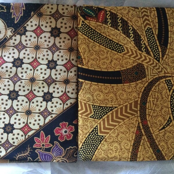 Traditional Javanese Batik Sarong, Indonesian Fabric Hand Drawn Batik ...