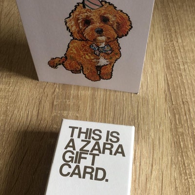 Personalised Cavapoo Card - Etsy UK