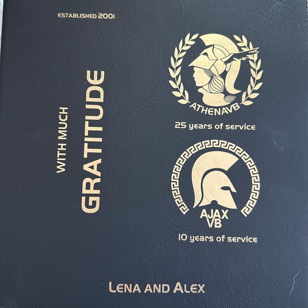 Custom Engraved Leather 3 Ring Binder Portfolio, Personalized Letter ...