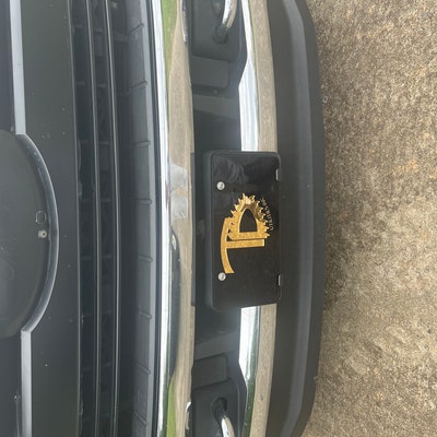 Acrylic ABS Backs for License Plates - Etsy