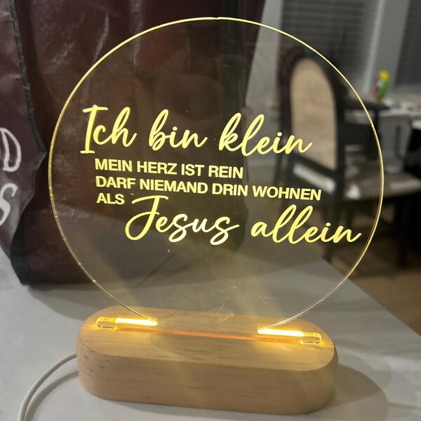 Bible Verse LED Light,favorite Bible Verse Gift,christian Home Decor ...