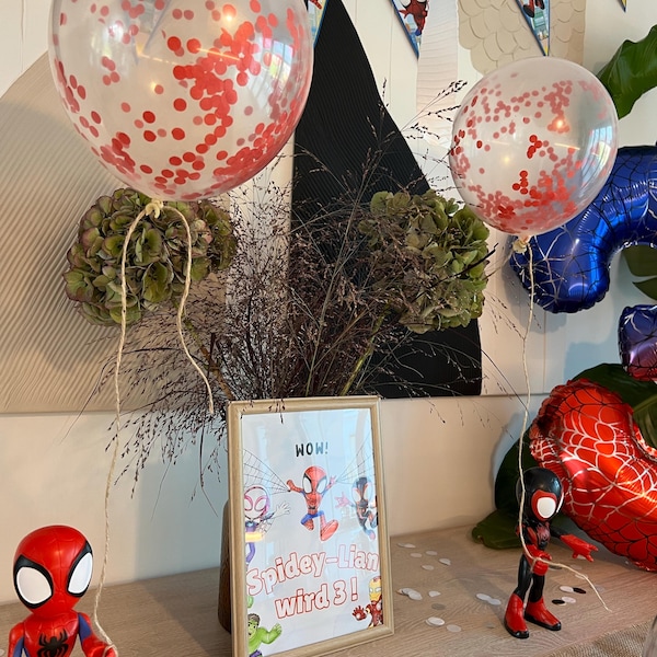 Spidey and His Amazing Friends Welcome Sign Spidey Birthday Sign Spidey ...