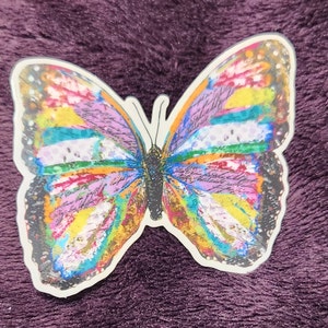 Starlight Dreams Butterfly Art Print Rustic Woodland Star Cottagecore ...