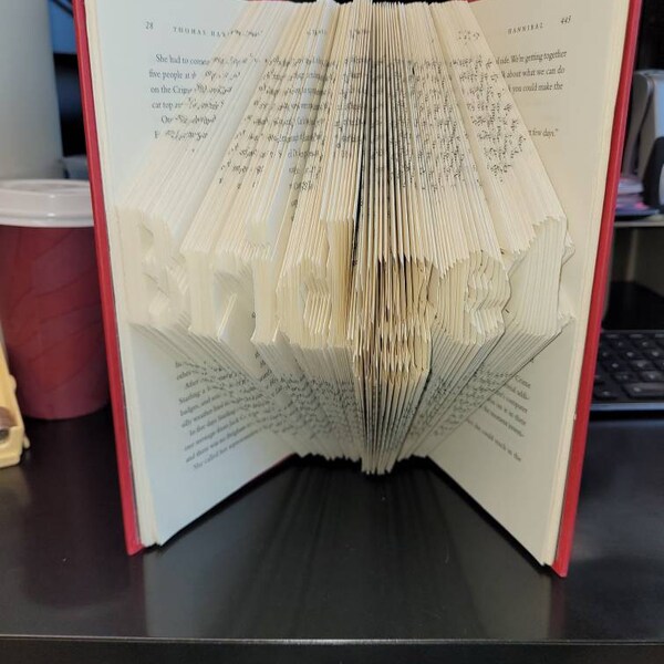 Custom Name - Book Folding Pattern - Various Folds - Easier Than It ...