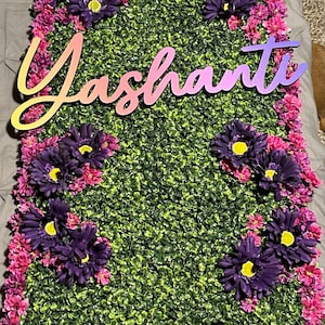 Cute Wooden Sign With Custom Name Personalized Letters With Star, Baby ...