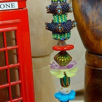 Tutorial (PDF) for the "carnival" Geometric Beaded Beads Bracelet ...