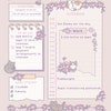 Kawaii Habit Tracker, Habit Tracker Printable, Planner Templates ...