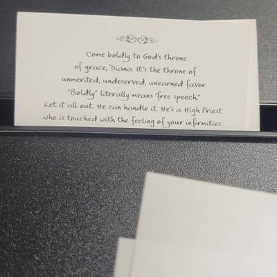 Personalized Healing Scripture Cards - Etsy