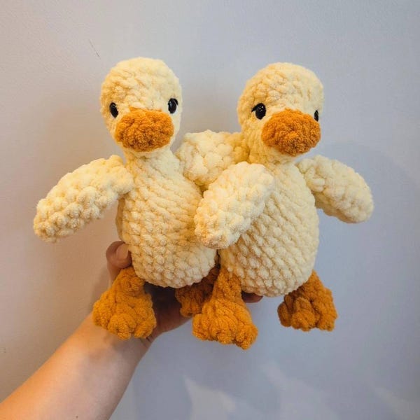 Duncan Duckling Crochet Pattern | NO SEW Crochet Pattern | Crochet Duck ...