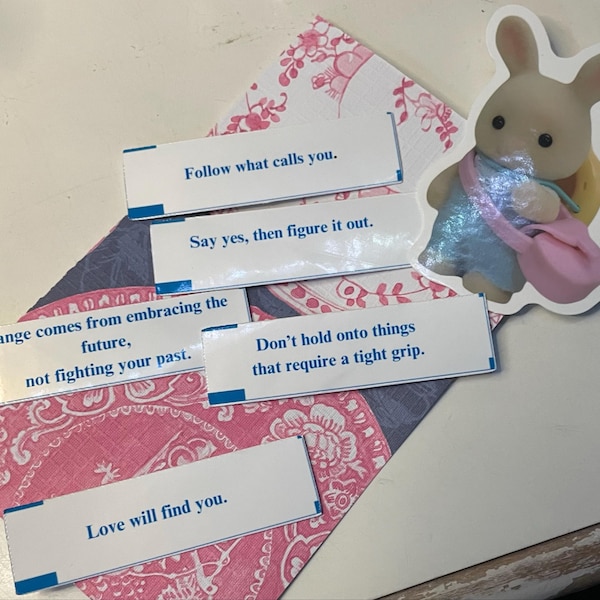 Fortune Cookie Sticker Mystery Bundle of 5 - Etsy