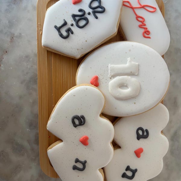 Single Number Cookie Cutters - Classic, Script Font - Single Digit ...