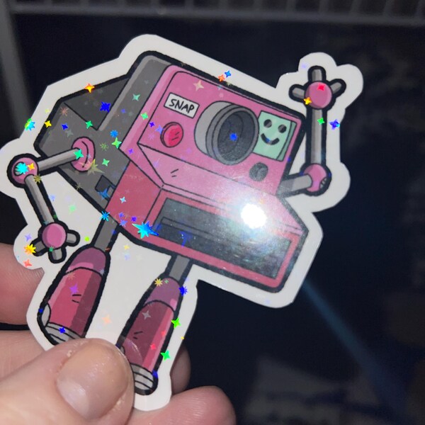 Robot Sticker Pack, 8 Cute Retro Robot Stickers, Vintage Tech & Gadget ...