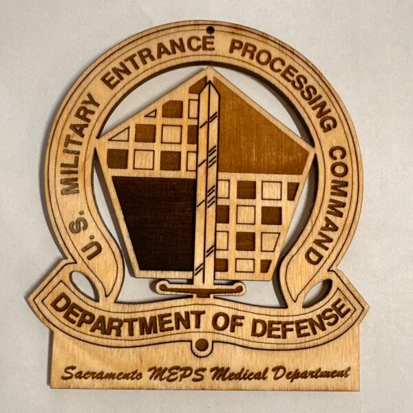 MEPCOM - Patch Logo Decal Emblem Crest Insignia - Digital SVG Vector ...