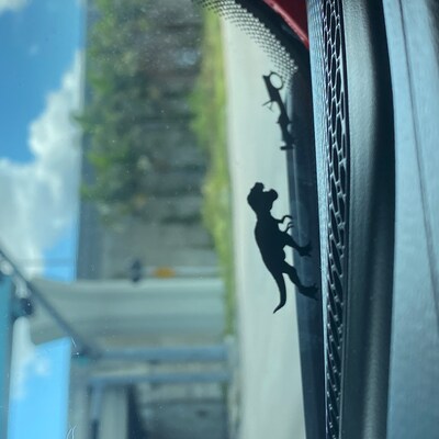 T-rex Sticker, Car Window Sticker, Tyrannosaurus Rex Sticker, Dinosaur ...