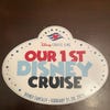 Our 1st Disney Cruise Ship Name Tag Family Magnet - Personalized Disney ...