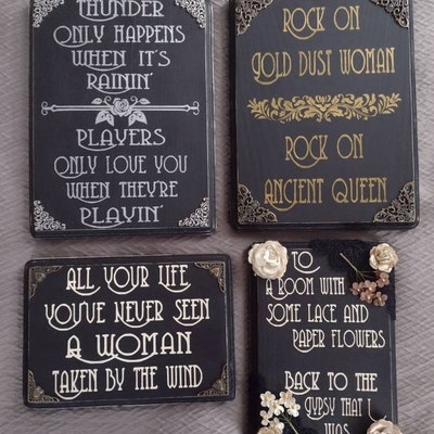 Gothic Wall Decor, the Addams Family, Morticia, Gallery Wall, Horror ...