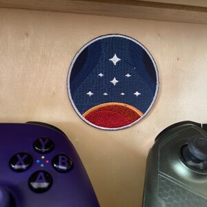 Starfield Sticker Game Reflective Sticker Starfield Game Logo Patch ...