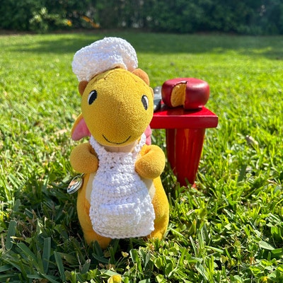 Chef Hat and Knife Crochet Pattern, Mini Chef Hat, Crochet Knife, Small ...