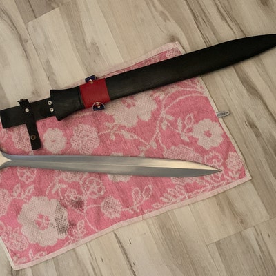 24 Inches Long Blade THE SPIT Sword Large Sword-real Working Machete ...