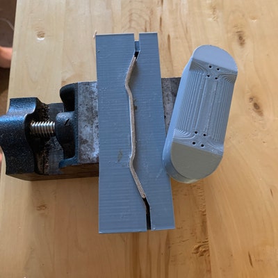 3D Printed DIY Fingerboard Mold 40mm Wide Silver PLA Plastic - Etsy