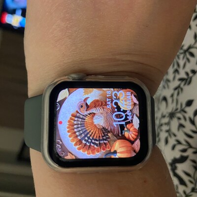 Colorful Elephant Paper Art Apple Watch Face Background, Craft Theme ...