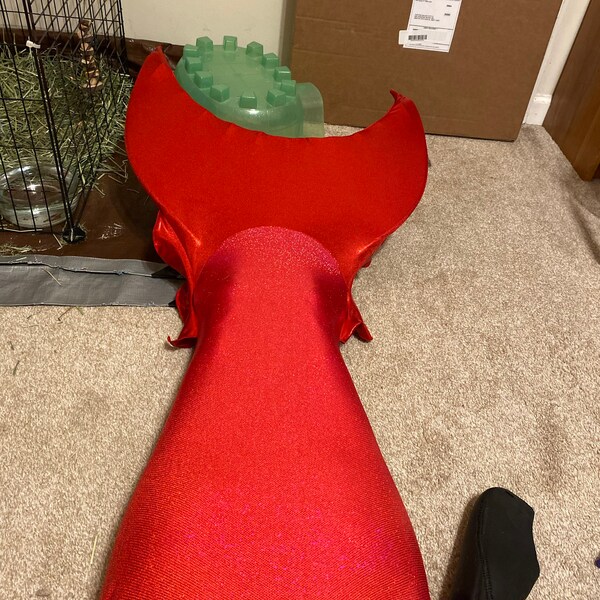 Adult Mermaid Tail Custom Fit YOUR Monofin or Flippers - Etsy