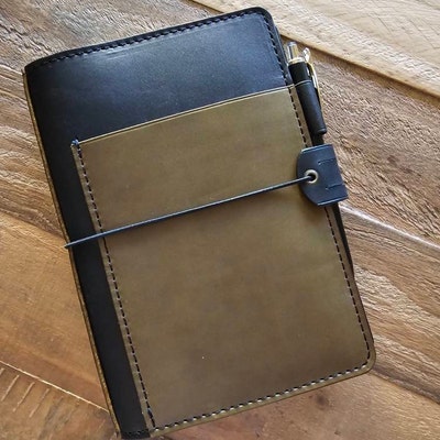 Hobonichi A6 Leather Planner Cover Executive A6 Planner - Etsy