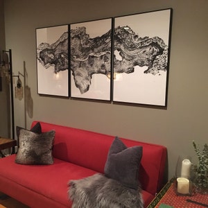 Alaskan Spruce Tree Ring Print Tree Stump Print Stump Art | Etsy