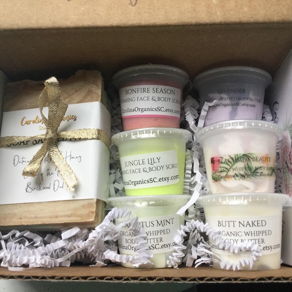 Deluxe Skin Care Sample Pack: TEN Different Scents, Handmade Gift - Etsy