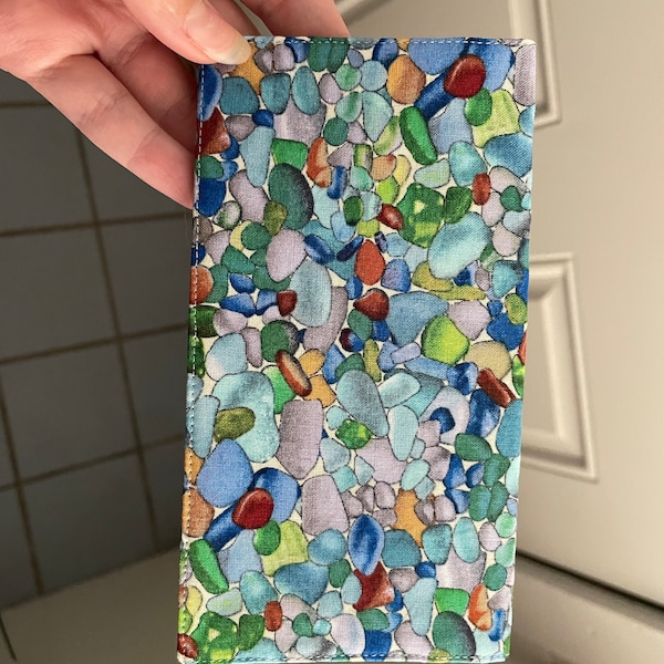 Checkbook Cover Dog Chase - Etsy